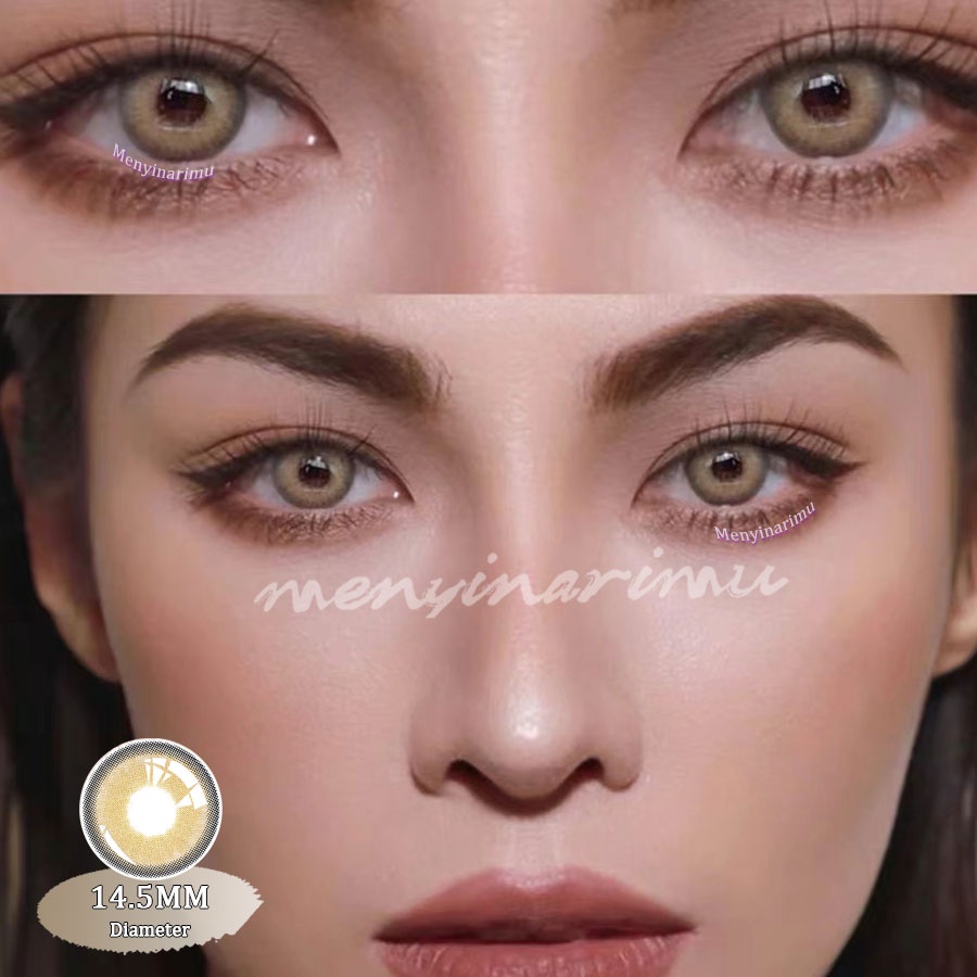 Jual Eyeshare Diamond Brown 14.5mm Softlens | Shopee Indonesia