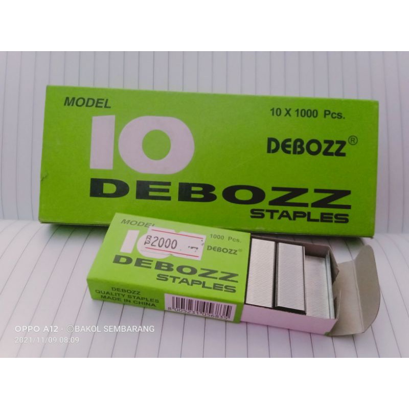 Jual Isi Steples DEBOZZ, Isi Stapless kecil (SATUAN) | Shopee Indonesia
