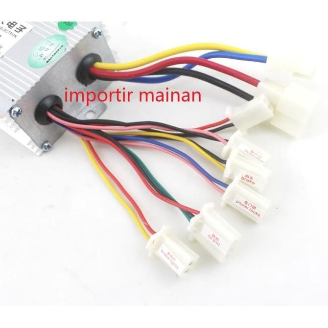 Jual Brushed Controller Box Sepeda Listrik 24V 350W Controller E ...