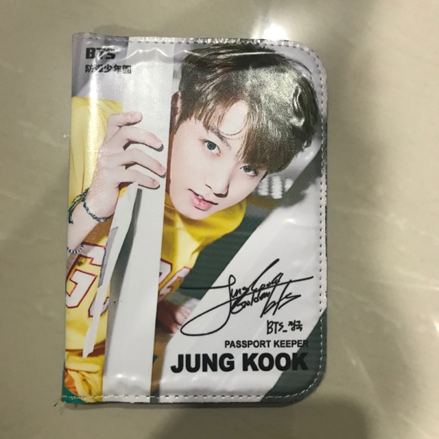 Jual BTS Jungkook Passport Cover | Shopee Indonesia