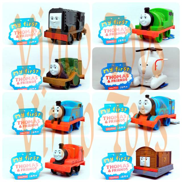 Jual MY FIRST THOMAS ORIGINAL FISHER PRICE Percy Diesel Toby Gordon ...