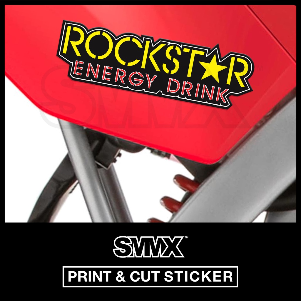 Jual Sticker stiker Logo RockStar Energy Drink | Shopee Indonesia