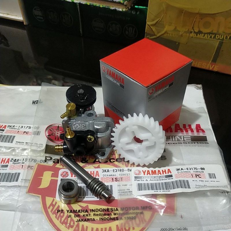 Jual POMPA OLI RX KING NEW RXK RXS RX SPESIAL KOMPLIT 4X8 3KA E3100 20 ...