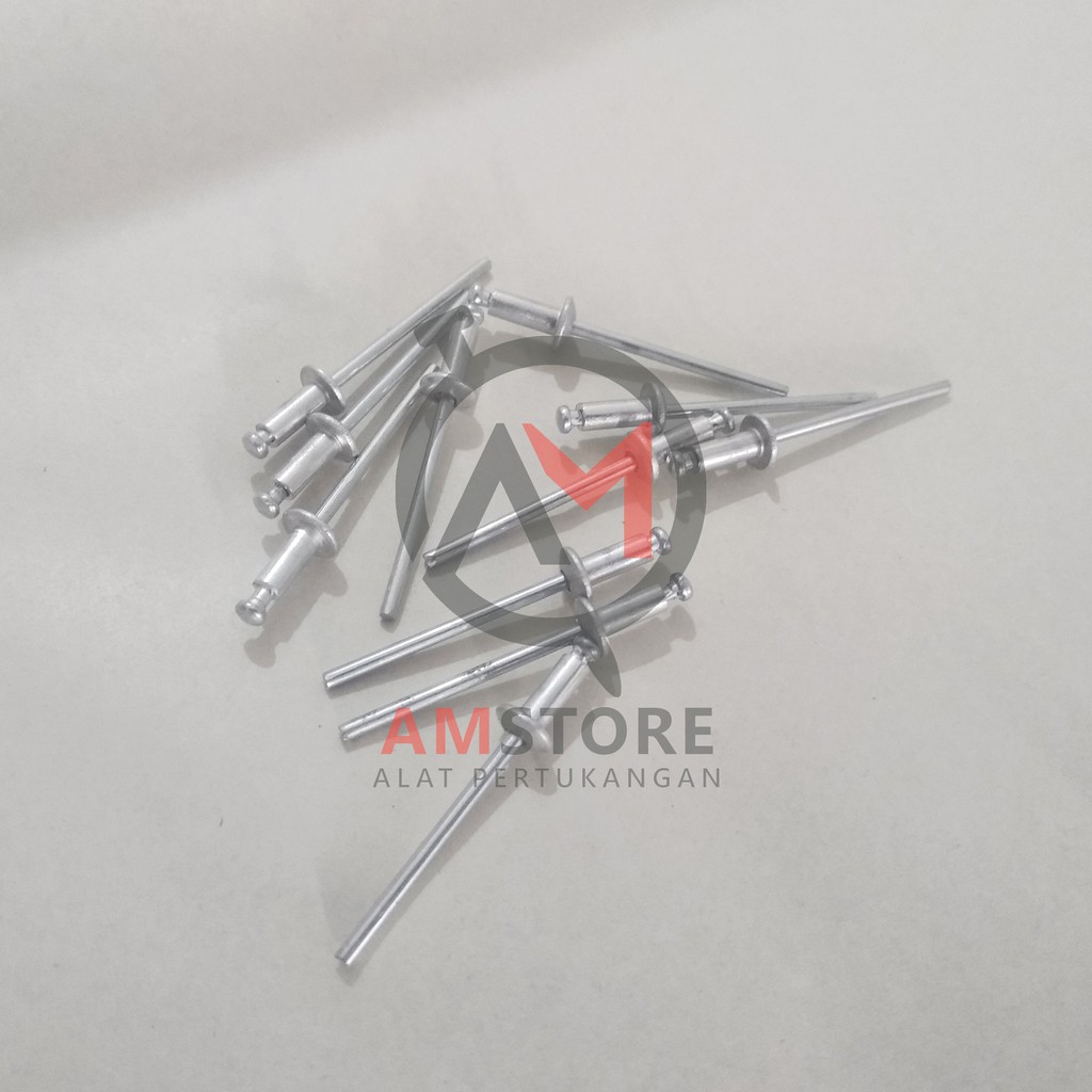 Jual Paku Rivet Rivetti 423, 435, 440 per 100 pcs | Shopee Indonesia