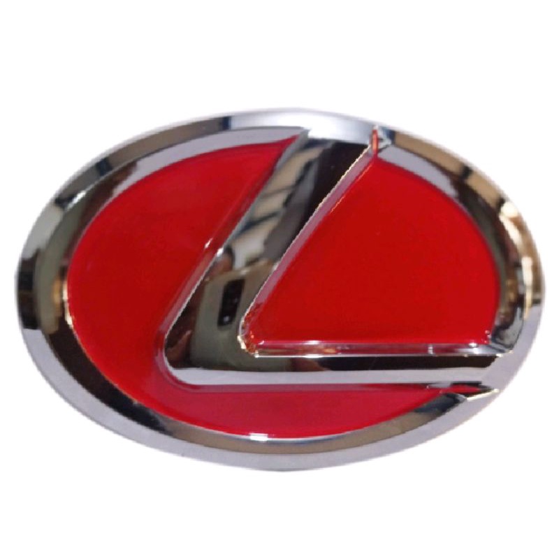 Jual logo lexus merah chrome logo grill lexus semua ukuran ada toyota ...