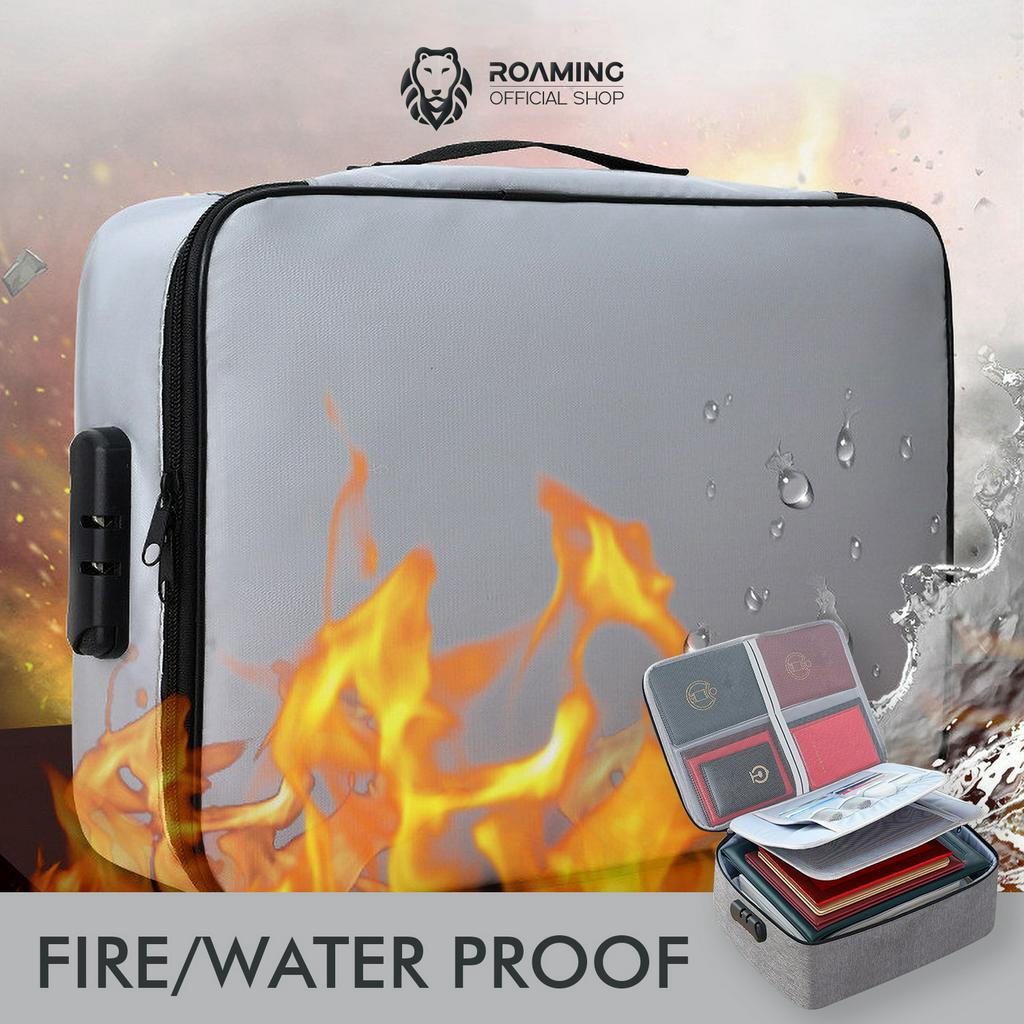 Jual Tas Penyimpan Dokumen Tahan Api dan Air Tempat Berkas Map - TK005 ...