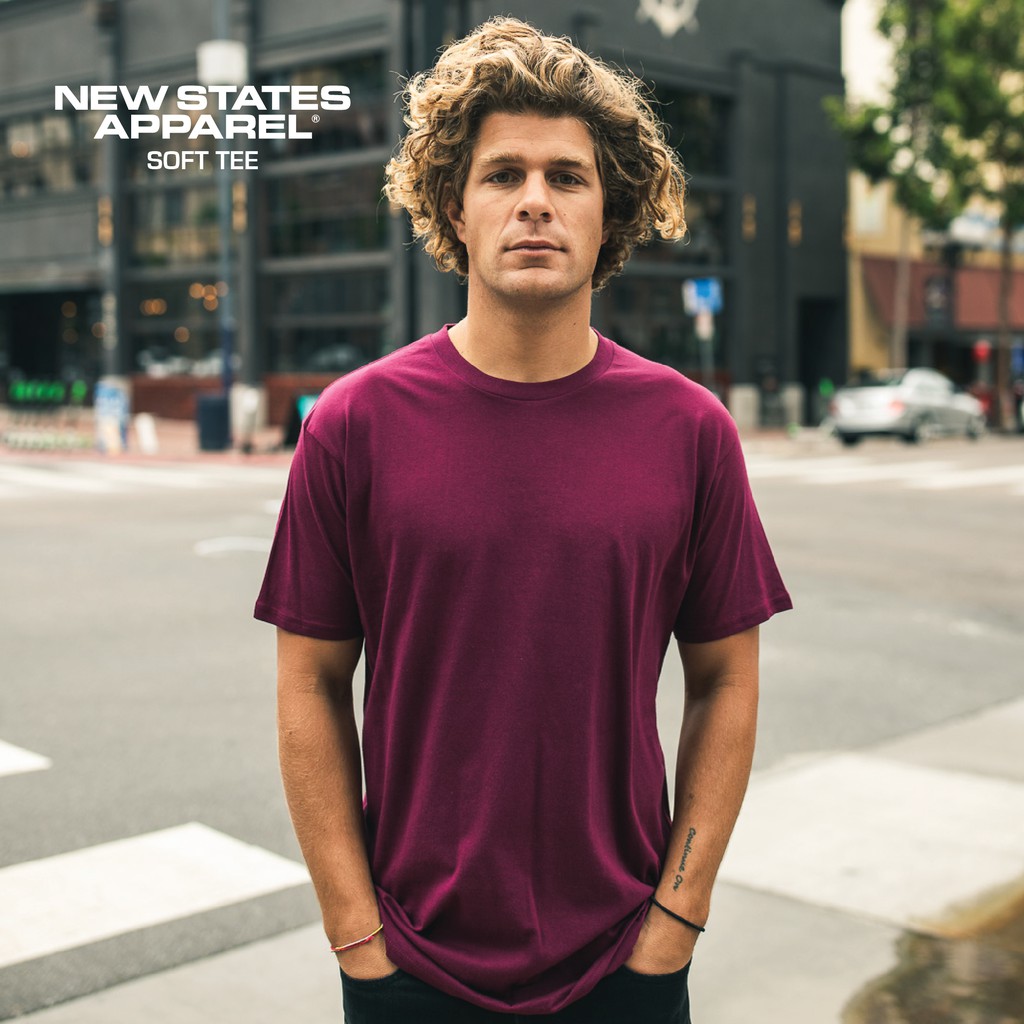 Jual Kaos NSA Soft Tee 30s Lengan Pendek Polos / New States Apparel ...