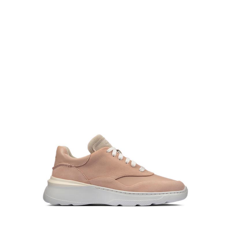 Jual Clarks SprintLiteLace Pale Peach Leather | Shopee Indonesia