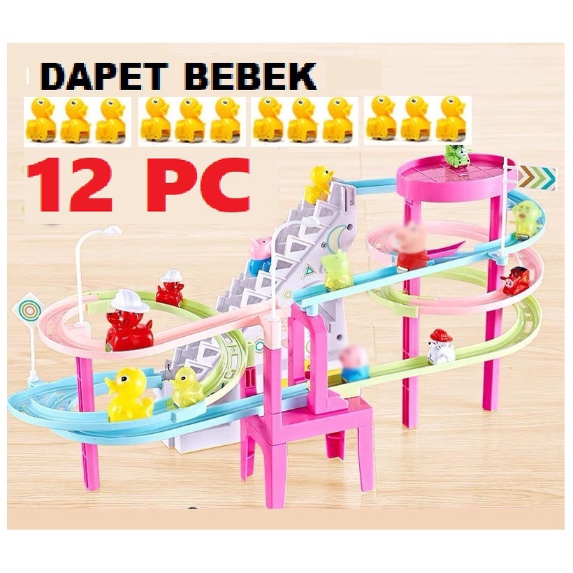 Jual TRACK SLIDER DUCK PAKAI USB KABEL - 2 TANGGA LUNCUR ISI SAMPAI 15 ...