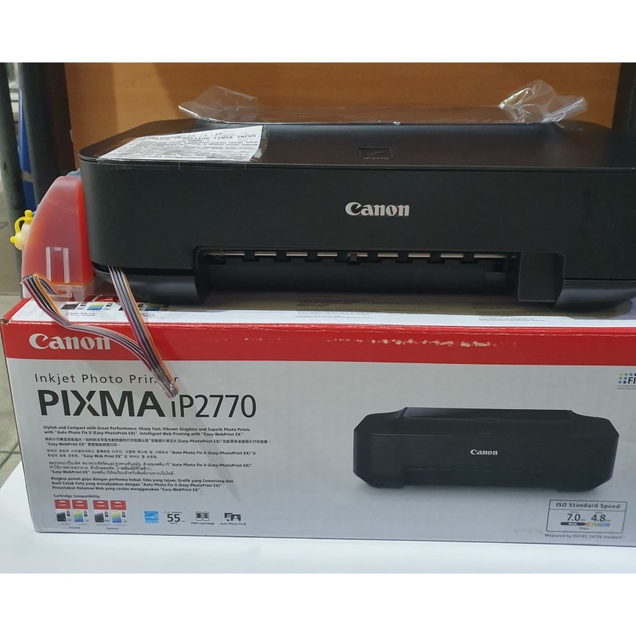 Jual PAKET PRINTER CANON IP2770 + INFUS | Shopee Indonesia
