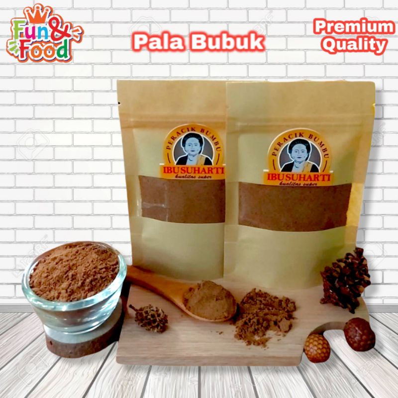 Jual IBU SUHARTI - Rempah Pala Bubuk Bumbu Pala Nutmeg Powder Kualitas ...