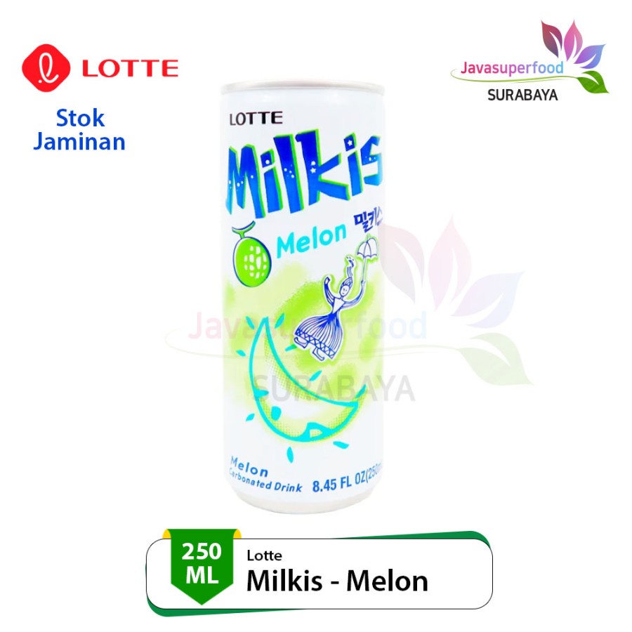 Jual Lotte Milkis Melon 250ml/Soda Susu Rasa Melon Asli Korea | Shopee ...