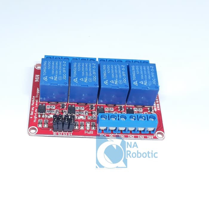 Jual Relay Module 12V 4 Channel | Shopee Indonesia