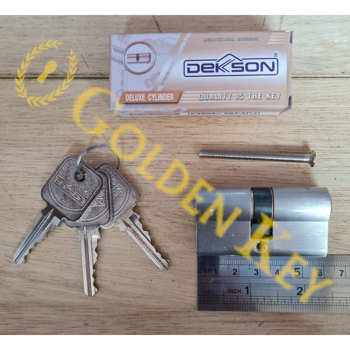 Jual Kunci Pintu - Kunci Silinder Pintu 60Mm Cylinder Dekkson Cyl Dc Dl 60 Mm Sn | Shopee Indonesia