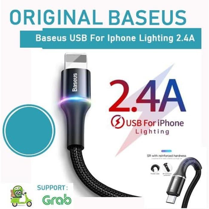 Jual Dijual KABEL DATA BASEUS USB IPHONE LIGHTNING FAST CHARGER CABLE ...
