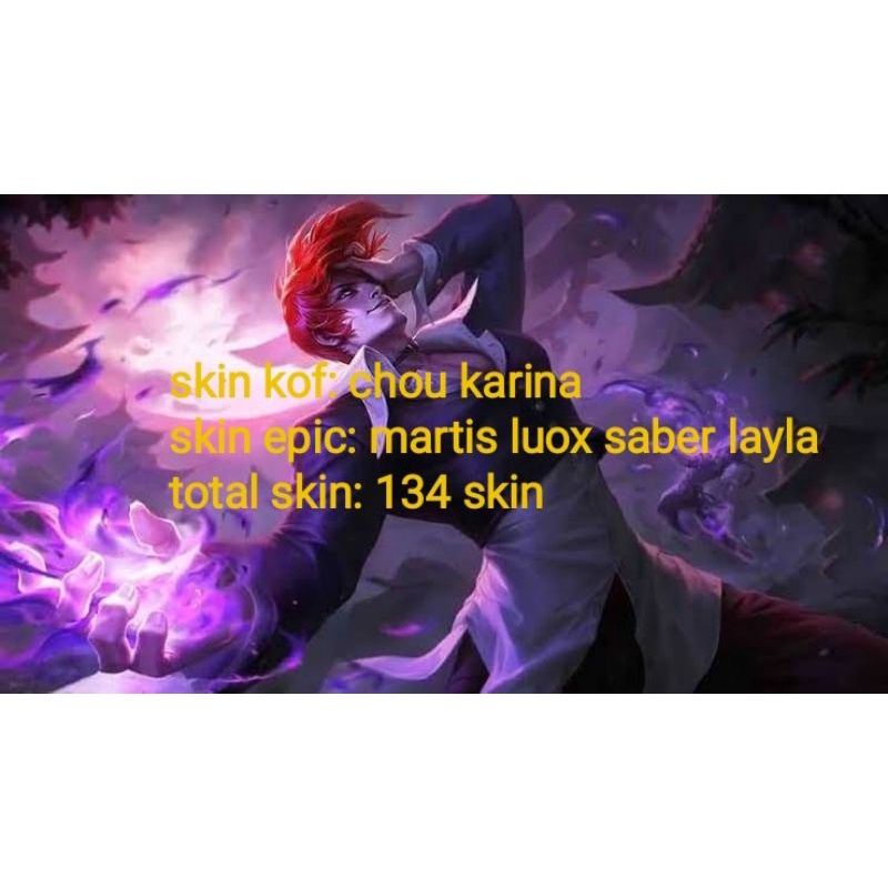 Jual akun skin KOF CHOU & KARINA | Shopee Indonesia