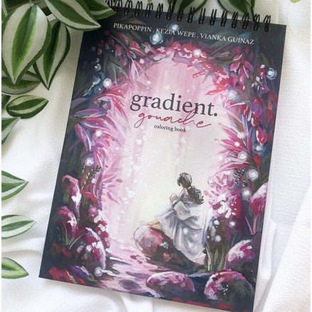 Jual Gradient Vol.3 Gouache Coloring Book / Buku Mewarnai Cat ...