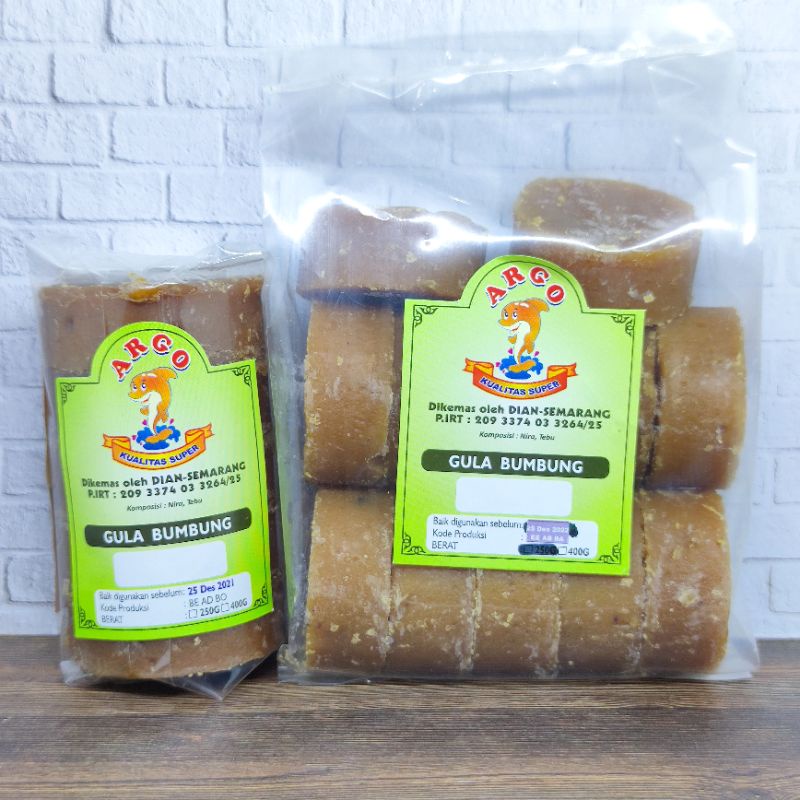 Jual Gula Jawa Bumbung / Batok Argo 500gr Gula Merah | Shopee Indonesia
