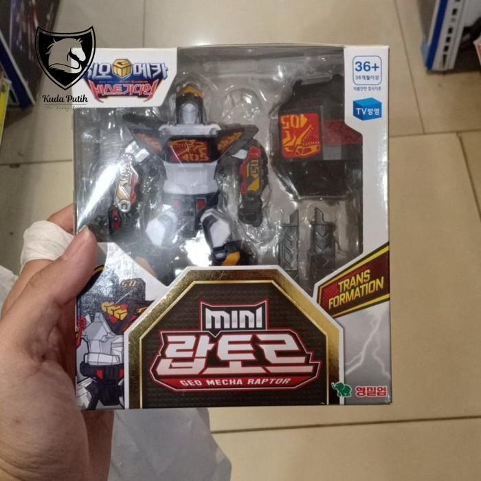Jual Mini Geo Mecha Raptor Transformers Transformer Megazord Dinosaurus | Shopee Indonesia