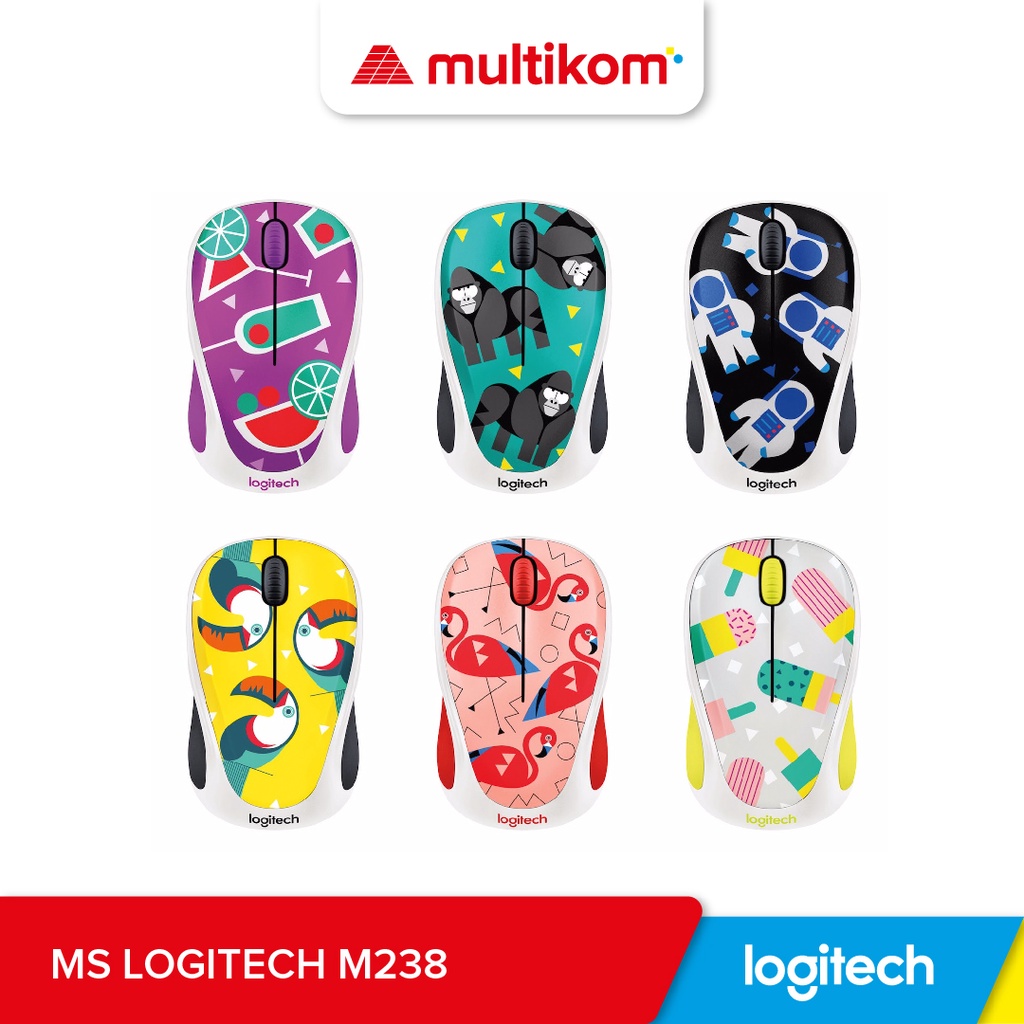 Jual MOUSE LOGITECH WIRELESS M238 | Shopee Indonesia