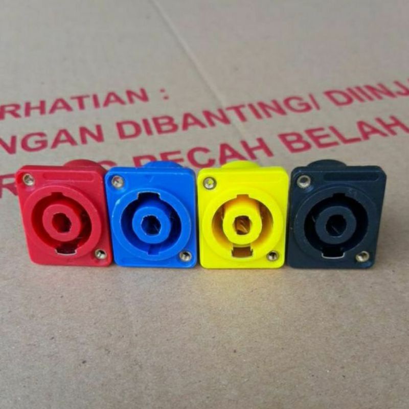 Jual socket soket spikon plus lubang mur gold aneka warna | Shopee ...