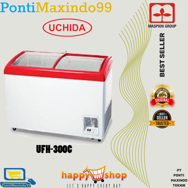 Jual FREEZER BOX - FRISER BOX UCHIDA MASPION 300 L UFH-300C | Shopee ...