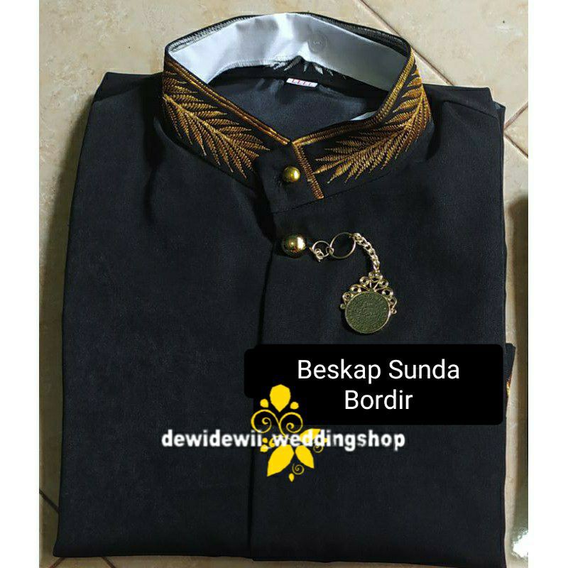 Jual Beskap Sunda / Basofi (Polos & Bordir) | Shopee Indonesia