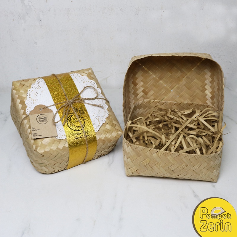 Jual Box Besek Hampers / Kotak Parsel Lebaran Idul Fitri - PEMPEK ZERIN ...