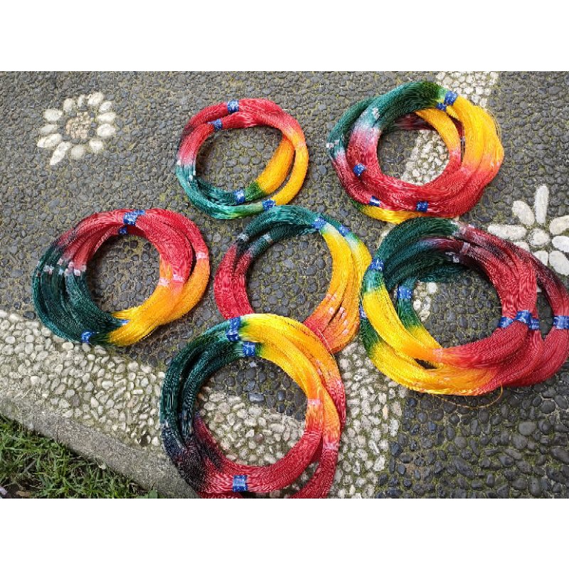Jual Tali Damil Wantek / Senar Wantek / Tali Layangan Berwarna | Shopee ...