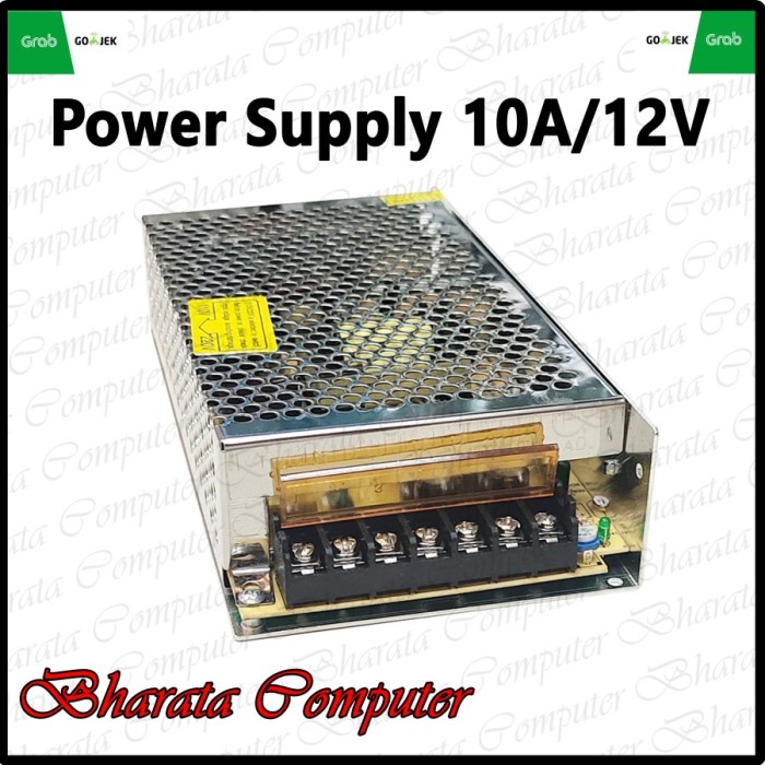 Jual Power Supply 10A 12V Berkualitas Internal PSU Jaring 12Volt ...