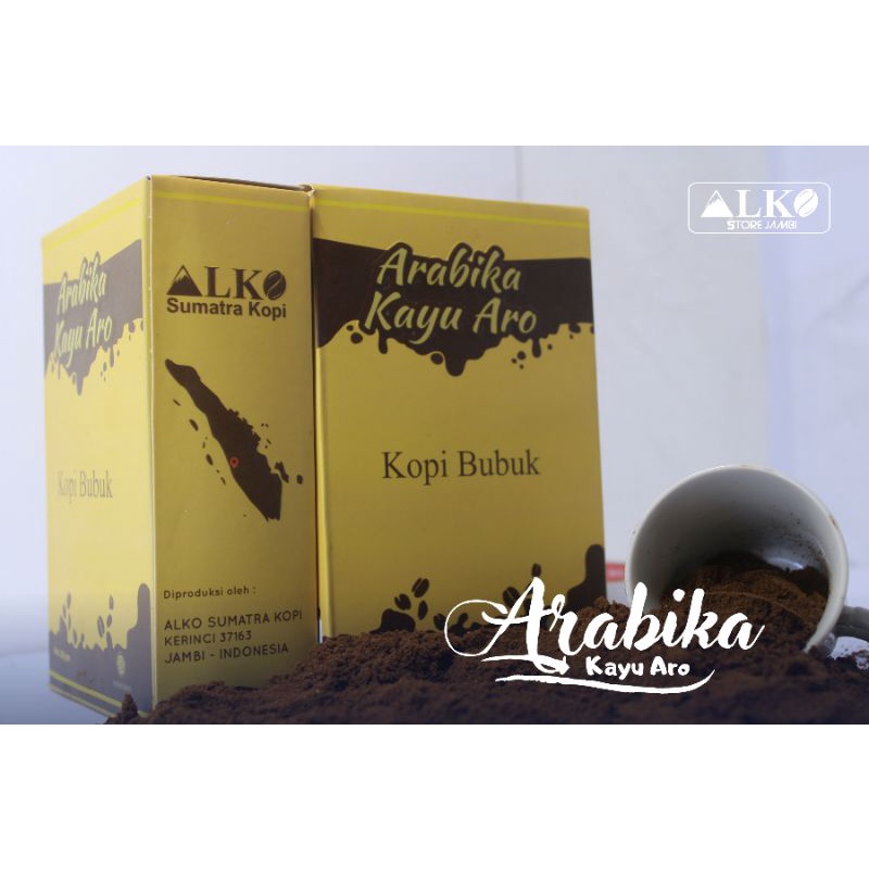 Jual kopi arabika kayu aro kerinci jambi origin powder | Shopee Indonesia