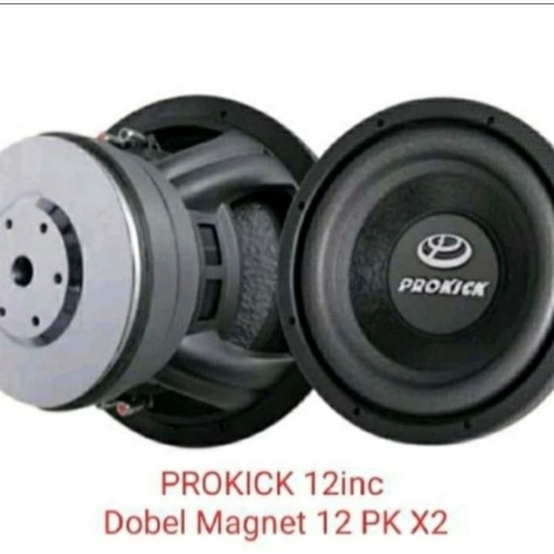 Jual Subwoofer Prokick PK 12X2 Subwoofer kontes | Shopee Indonesia