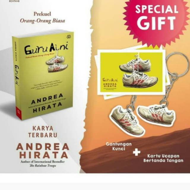 Jual andrea hirata -guru aini | Shopee Indonesia