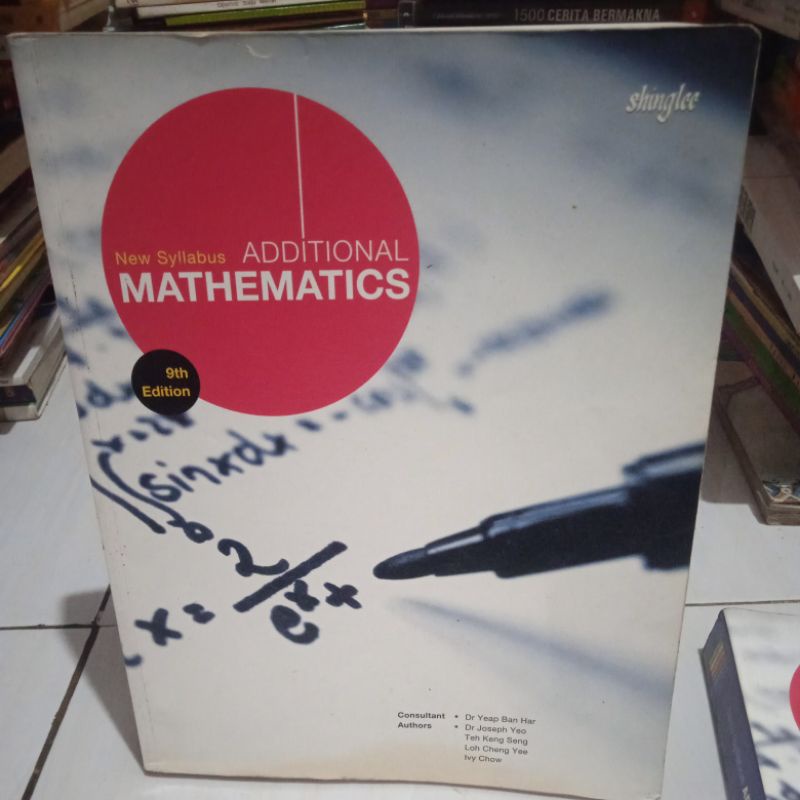 Jual buku original.. new Syllabus additional mathematics 9th edition ... Jual buku original.. new Syllabus additional mathematics 9th edition ...