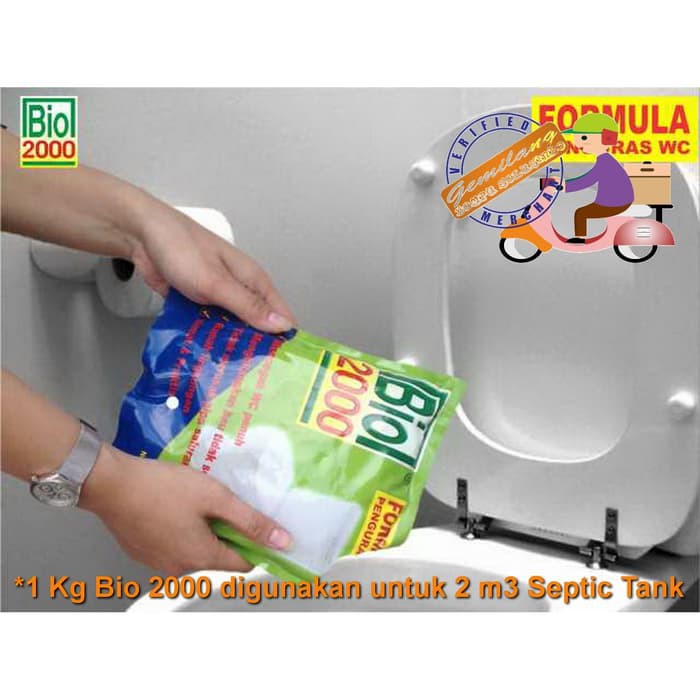 Jual SP 1kg Bio 2000 Obat Anti Sumbat Mampet Septic Tank Sepiteng Kuras ...