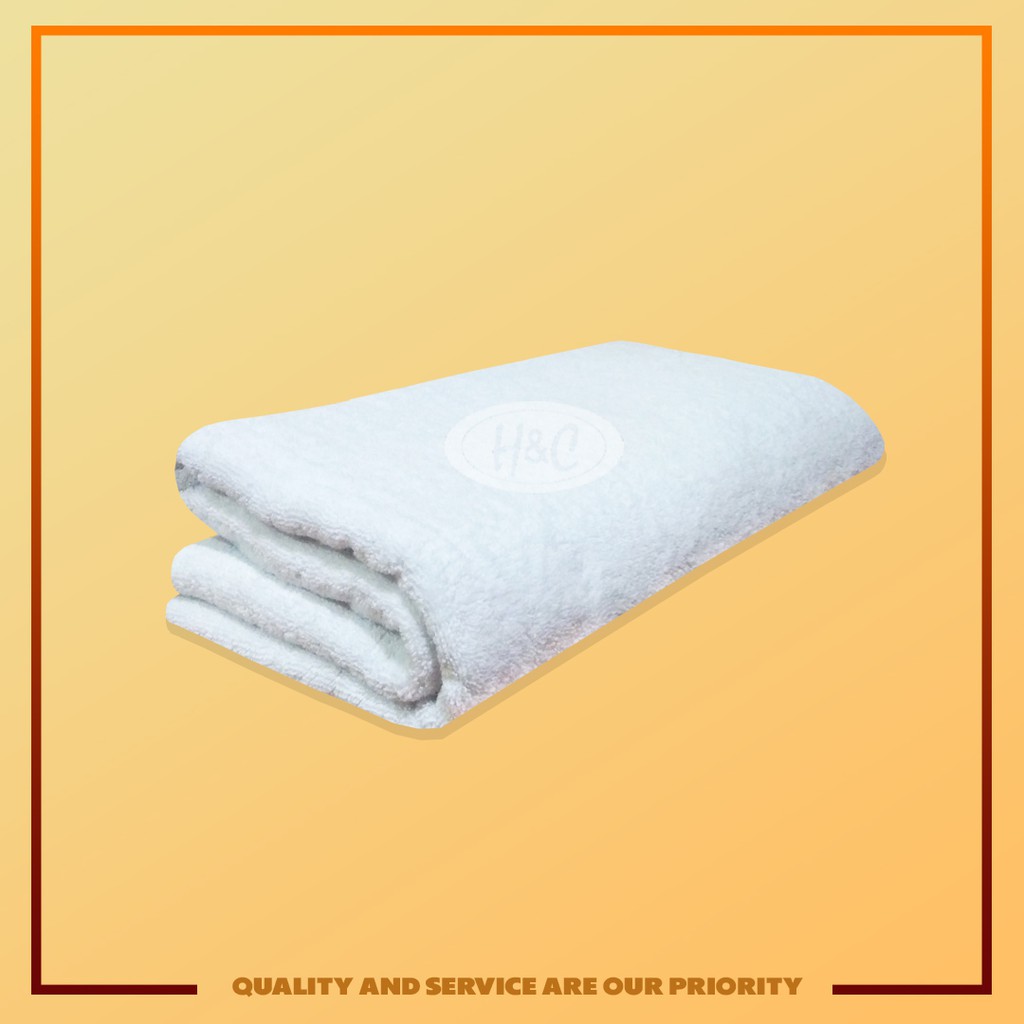 Jual Handuk Hotel / Bath Towel H&C Polos Premium 80x150 - 750Gsm ...