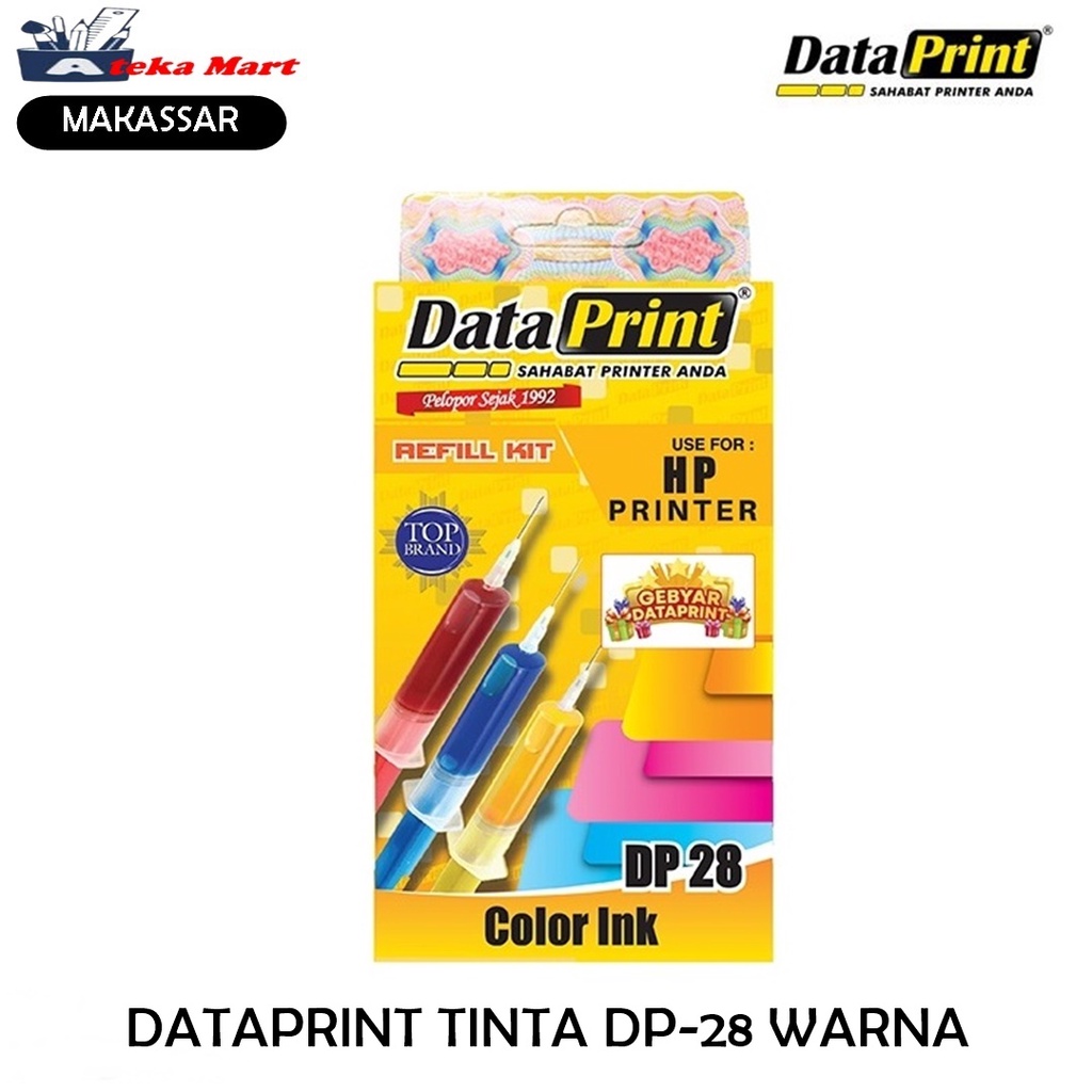 Jual DATAPRINT TINTA SUNTIK REFILL PRINTER CANON HP | Shopee Indonesia