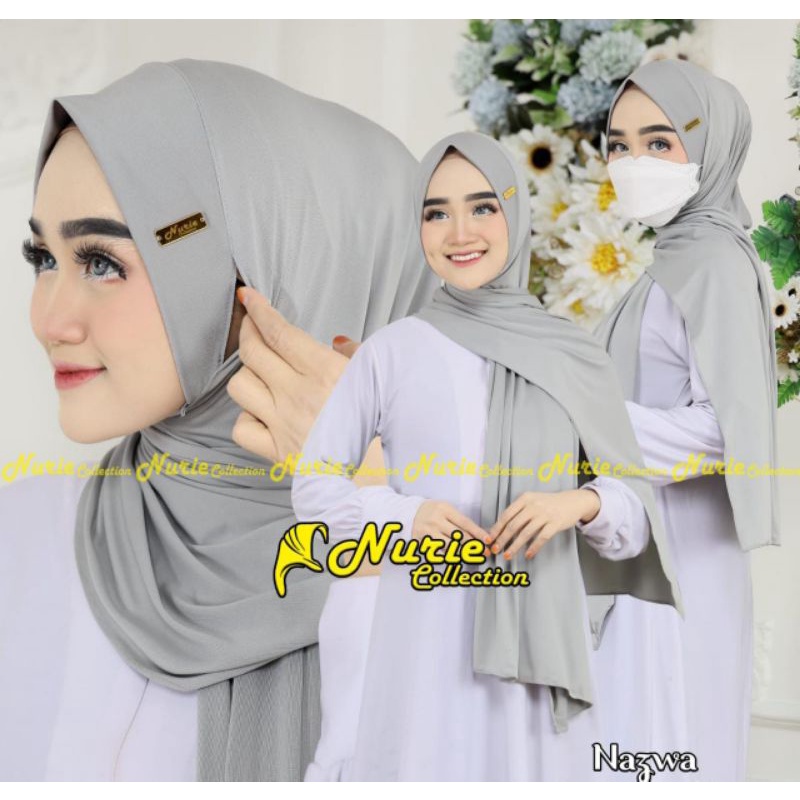 Jual Pashmina Najwa Original Nurie Collection | Shopee Indonesia