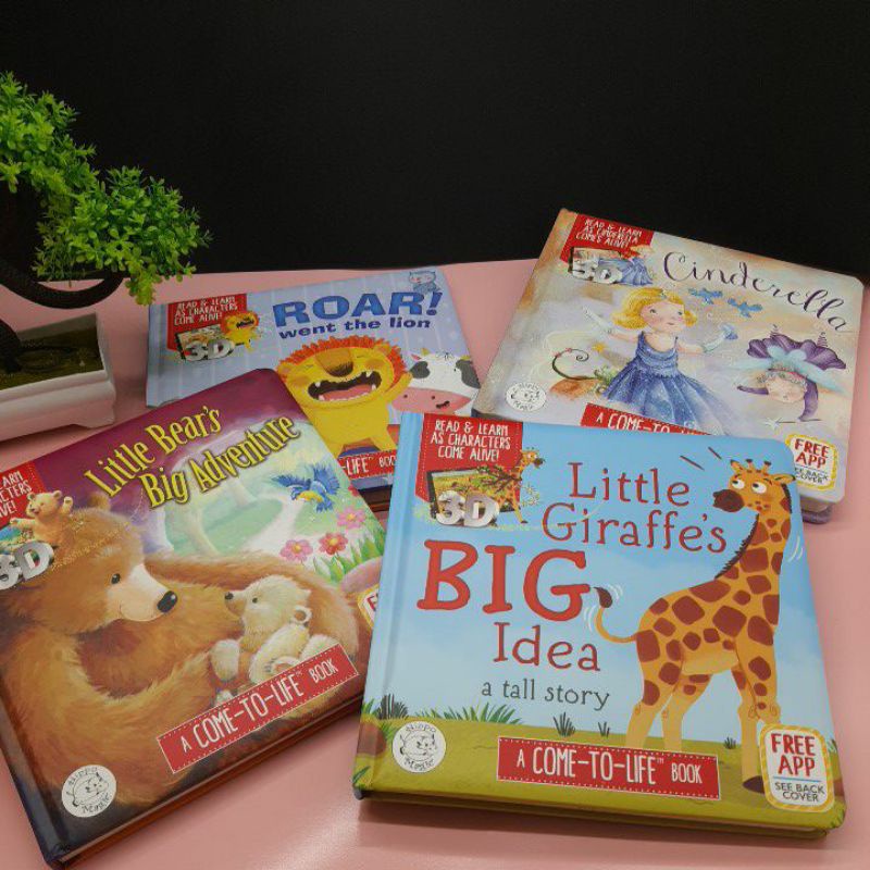 Jual Little Hippo Augmented Reality Children's book Original English ...