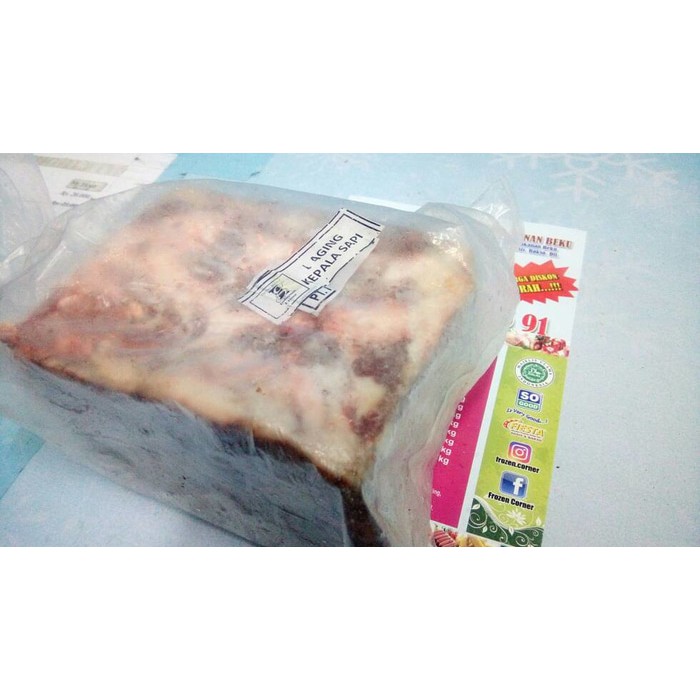 Jual Daging Kepala Sapi (Head Meat) Beku Berkualitas Berstandar HALAL ...