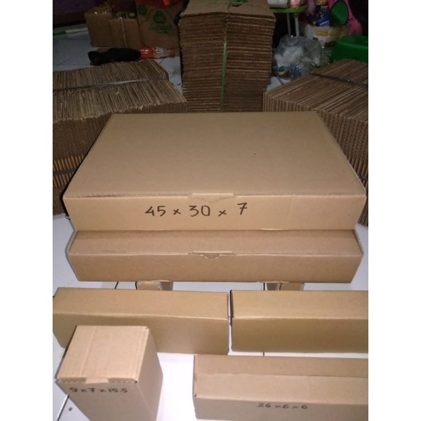 Jual Kardus laptop baru 45x30x7 tebal satu set dengan dus pengaman ...