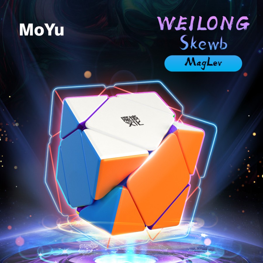 Jual Rubik Skewb MoYu WeiLong Skewb Maglev 2022 Magnetic Stickerless ...