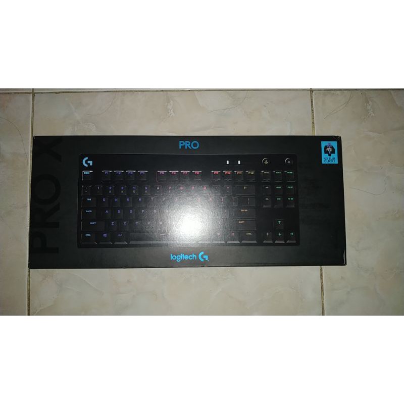 Jual Logitech G Pro X Blue Switch Keyboard | Shopee Indonesia