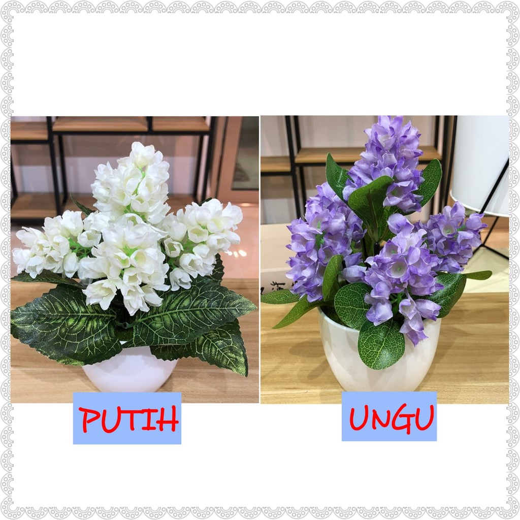 Jual Pot Tanaman Hias Dekorasi Bunga Bonsai Palsu/Ornamen Tanaman ...