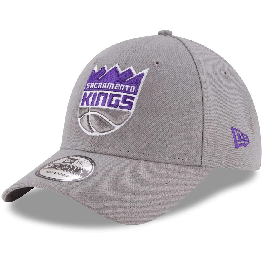 Jual Topi NBA New Era 9FORTY - Sacramento Kings Gray Official Color ...