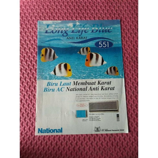 Jual Iklan jadul AC Long life Blue anti karat Copotan Majalah lawas ...