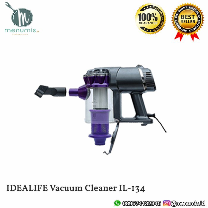 Jual IDEALIFE Vacuum Cleaner IL-134 | Shopee Indonesia