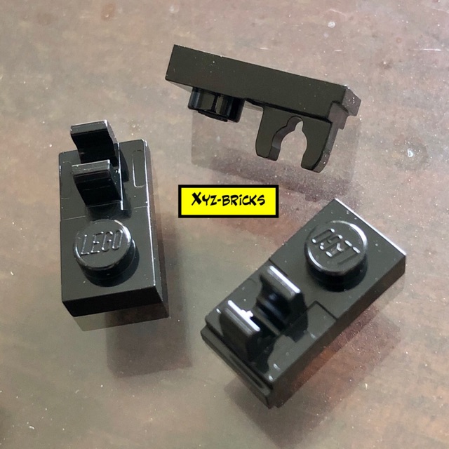 Jual LEGO PARTS 4598528 - Plate 1x2 with Vertical Grip Black | Shopee ...