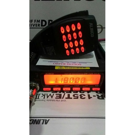 Jual Radio Rig Alinco DR 135 MK III VHF 50W bergaransi Limited | Shopee Indonesia