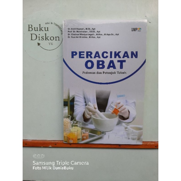Jual Buku Origional Peracikan Obat Pedoman Dan Petunjuk Praktis ...